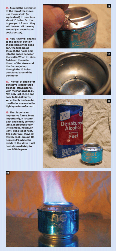 The 10¢ Soda Can Stove - American Outdoor Guide