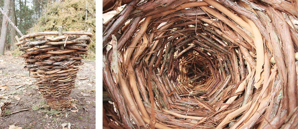 Native Fishing: How to Build a Primitive Fish Basket Trap - American ...