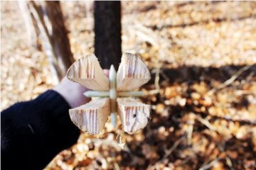 Here's How to Make a Survival Tree Resin Torch