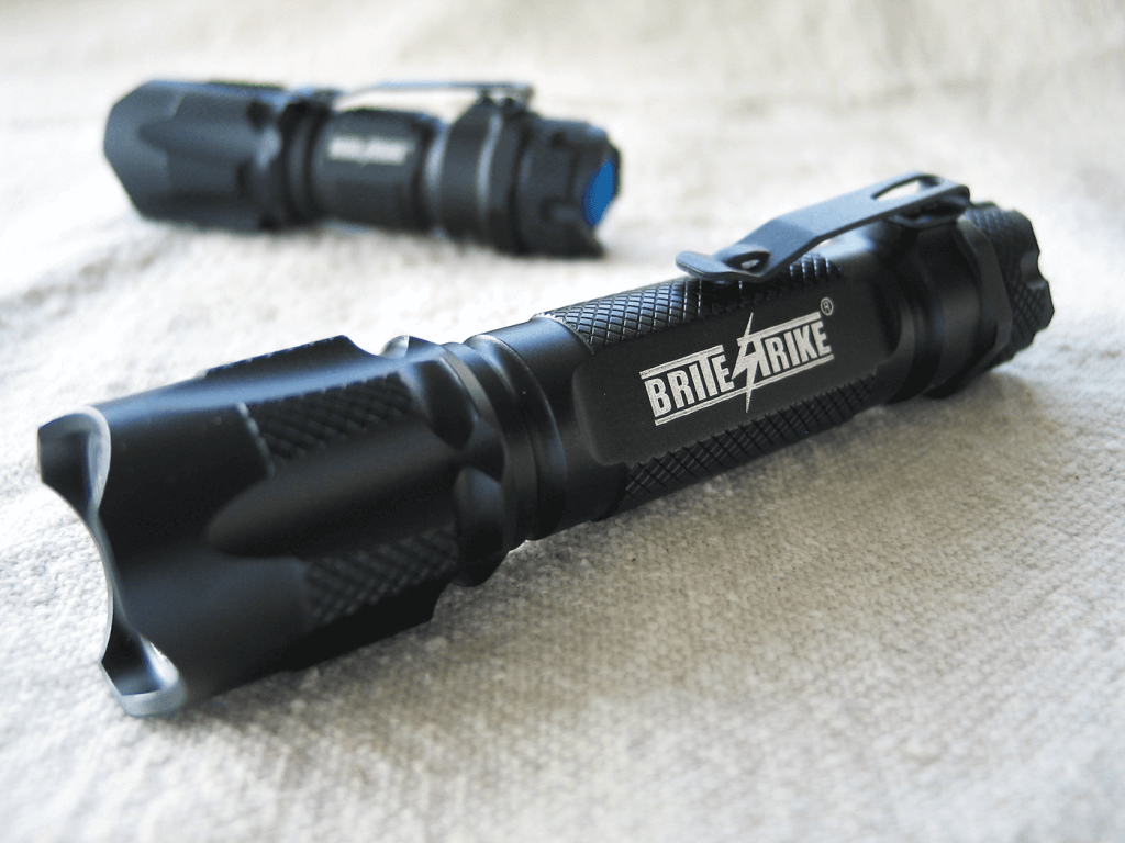 The Blue Dot: Brite-Strike’s Tactical Touch Flashlights - American ...