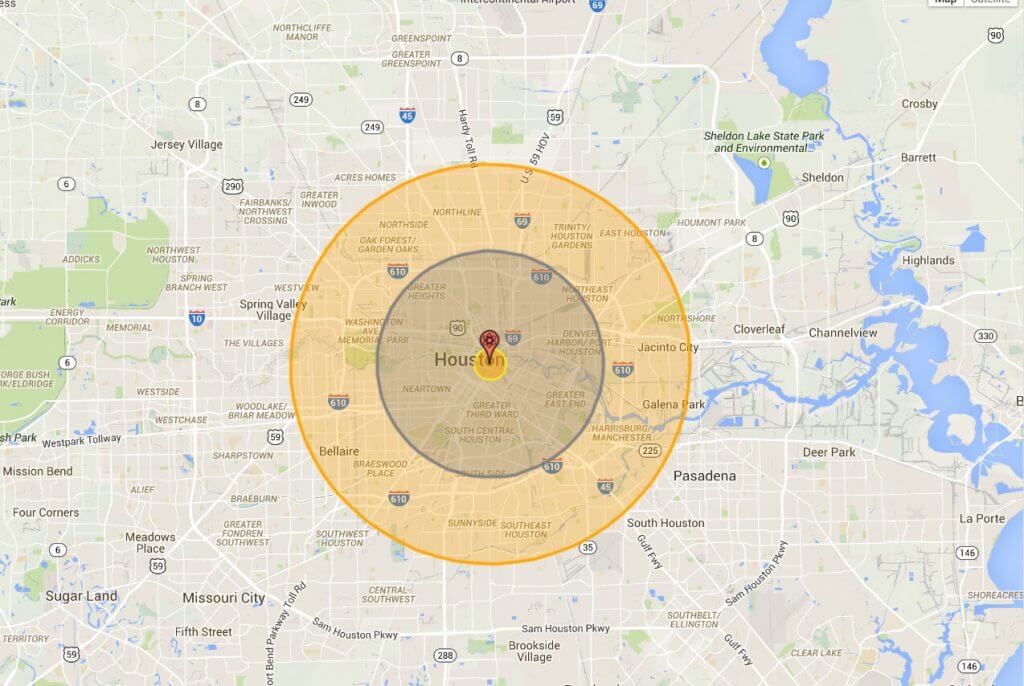The NukeMap - An interactive map with nuclear weapons effects data