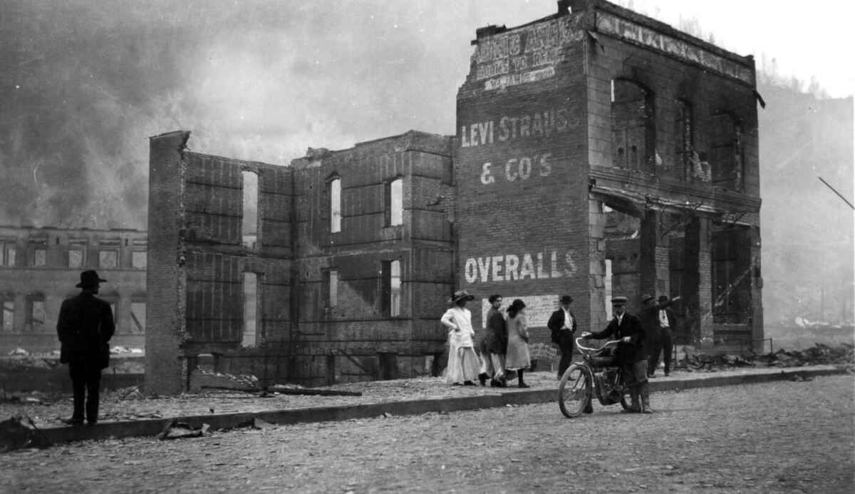 The Big Burn: The 1910 Inferno of Coeur d’Alene National Forest and its ...