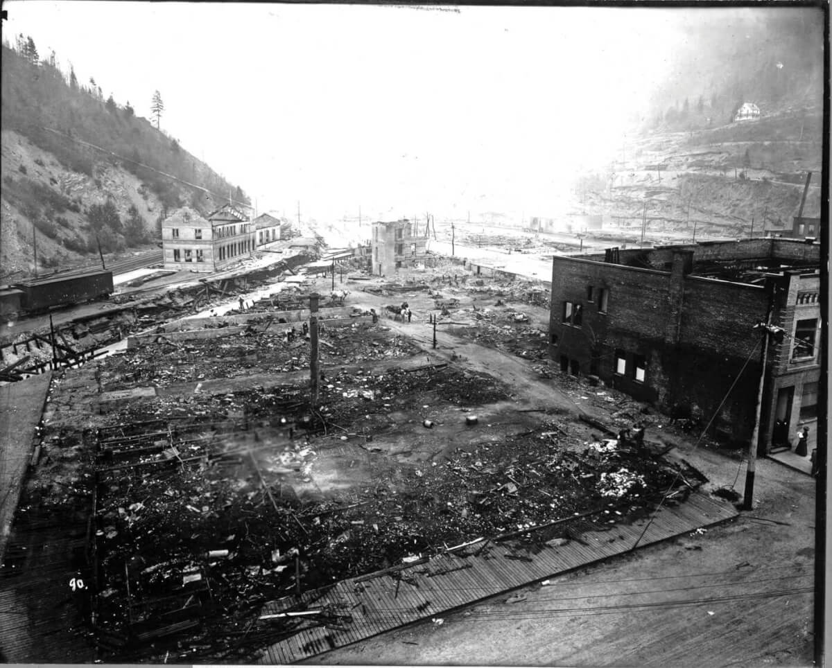 The Big Burn: The 1910 Inferno of Coeur d’Alene National Forest and its ...