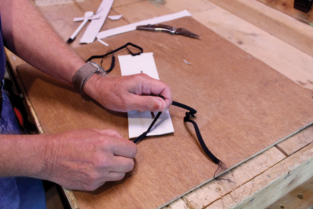 Prevent snow blindness with homemade Eye Protection