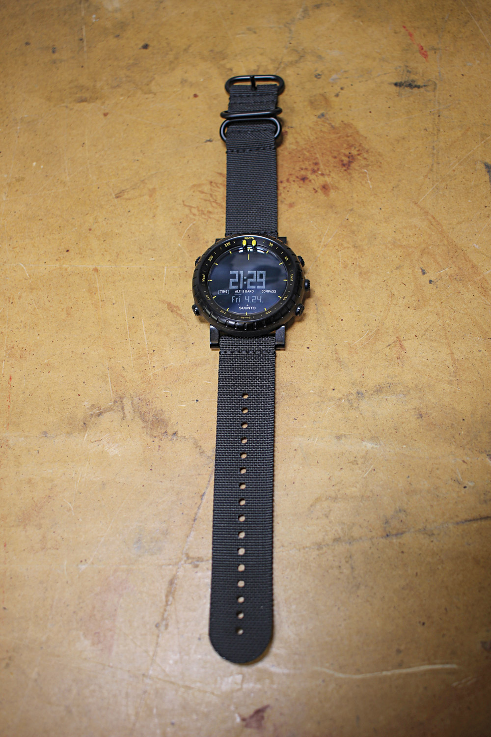 Suunto’s Core Black Yellow is an outstanding wrist watch